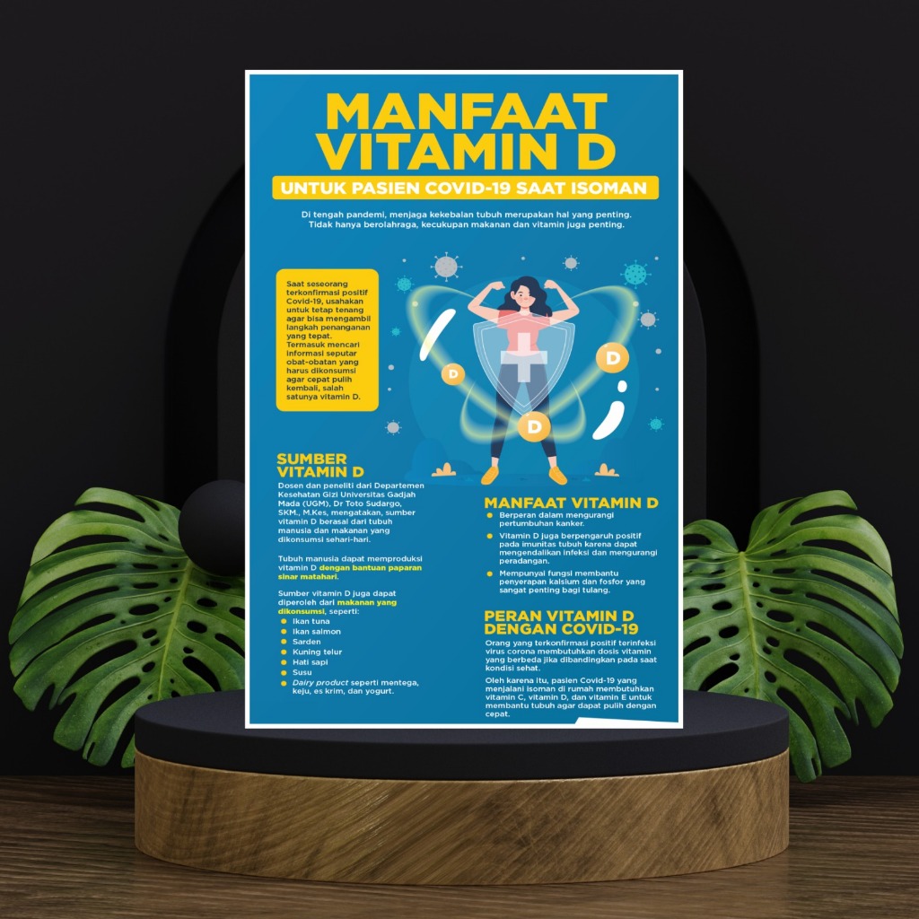Jual Poster Kesehatan Manfaat Vitamin D | Shopee Indonesia