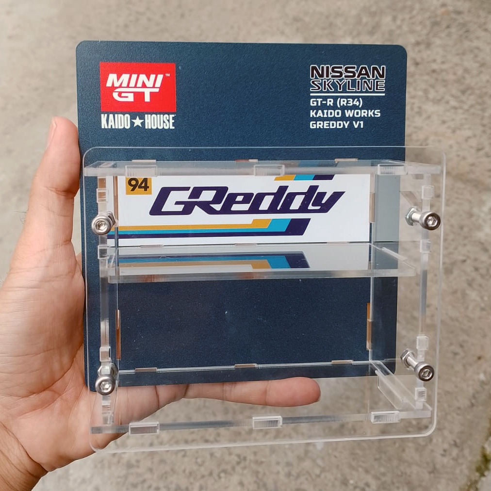 Jual (Hanya jual akriliknya saja) Akrilik Display untuk Nissan GTR R34 ...