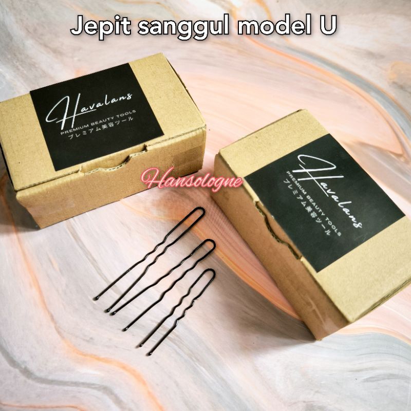 Jual jepit sanggul lidi bobby pin rambut isi 50 pcs | Shopee Indonesia