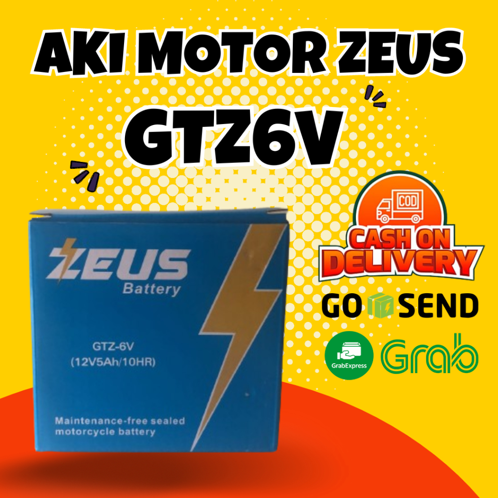 Jual Aki Motor Honda Vario 125 PCX 125 Zeus GTZ7S High Spec Accu Kering | Shopee Indonesia