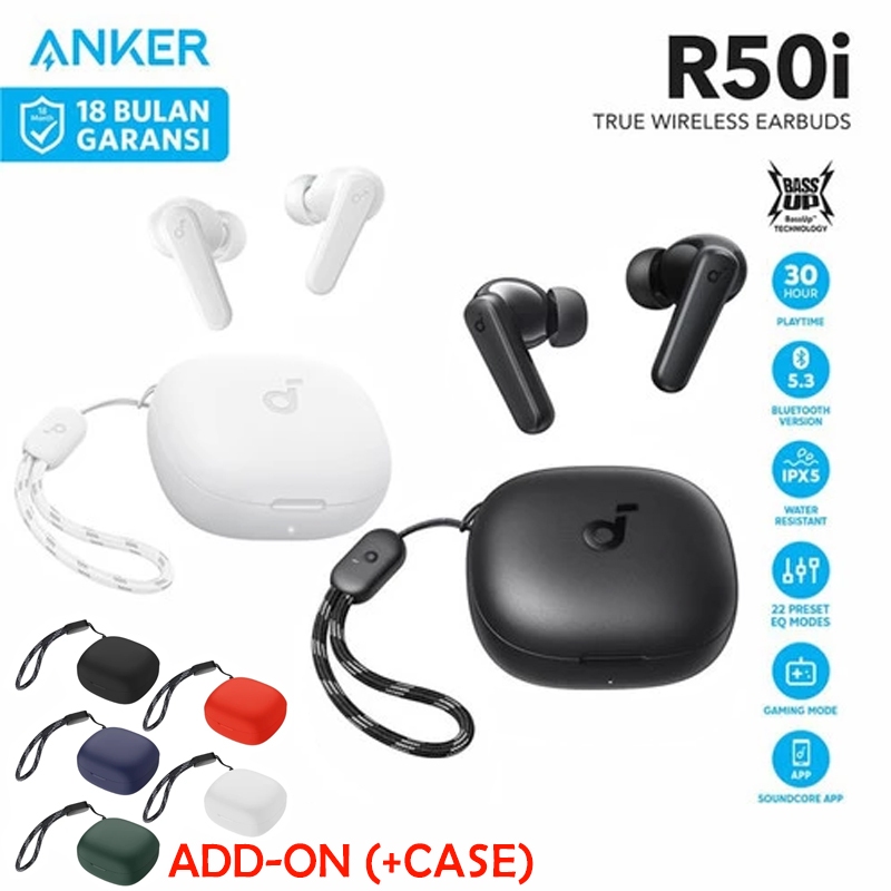 Jual ANKER Soundcore R50i Stick TWS Earphone Wireless Bluetooth 5.3 ...