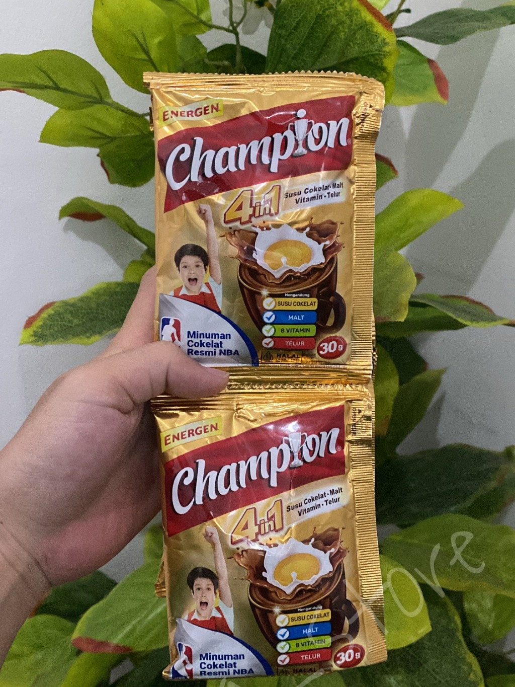 Jual CHAMPION by energen, Beli 10pcs + Sendok Emas Champion | Shopee ...