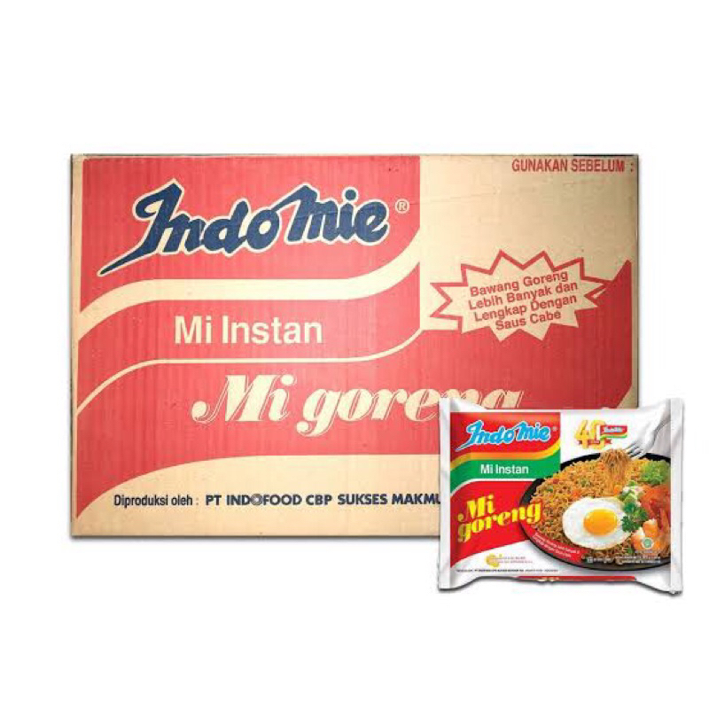 Jual DUS INDOMIE - EXP 08/2024 - DUS ISI 40 - MIE INSTAN | Shopee Indonesia