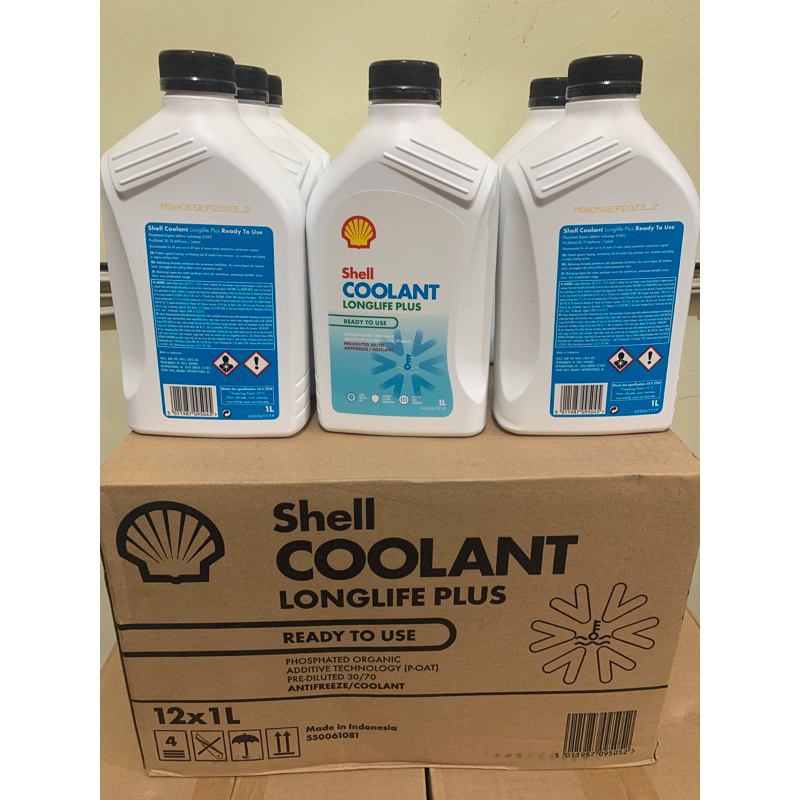 Jual Air Radiator Shell Coolant Longlife Plus 1Liter (1DUS/12BTL ...