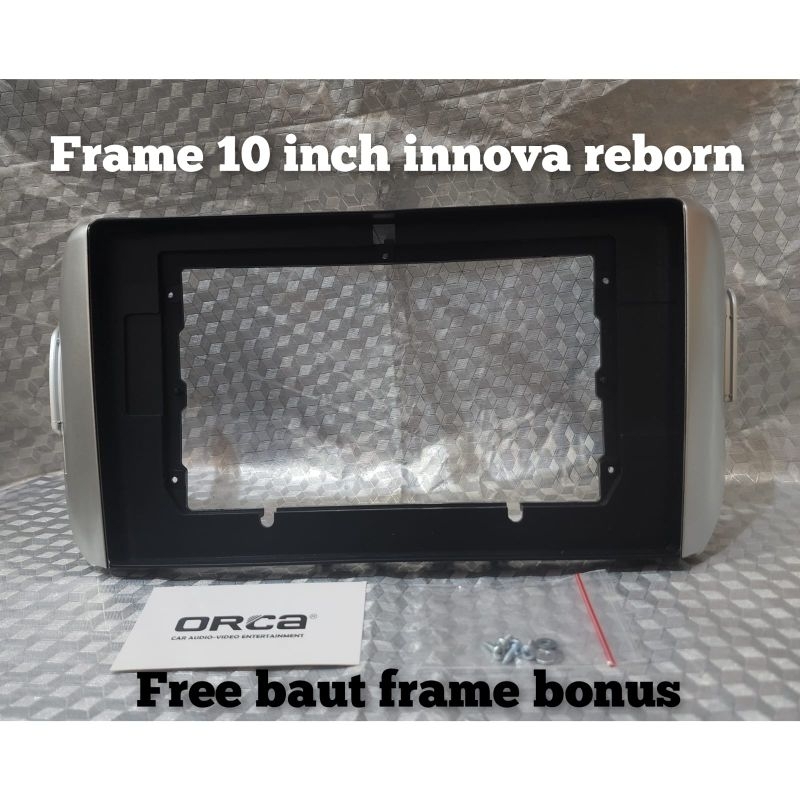 Jual frame head unit android 10 inch toyota innova reborn | Shopee ...