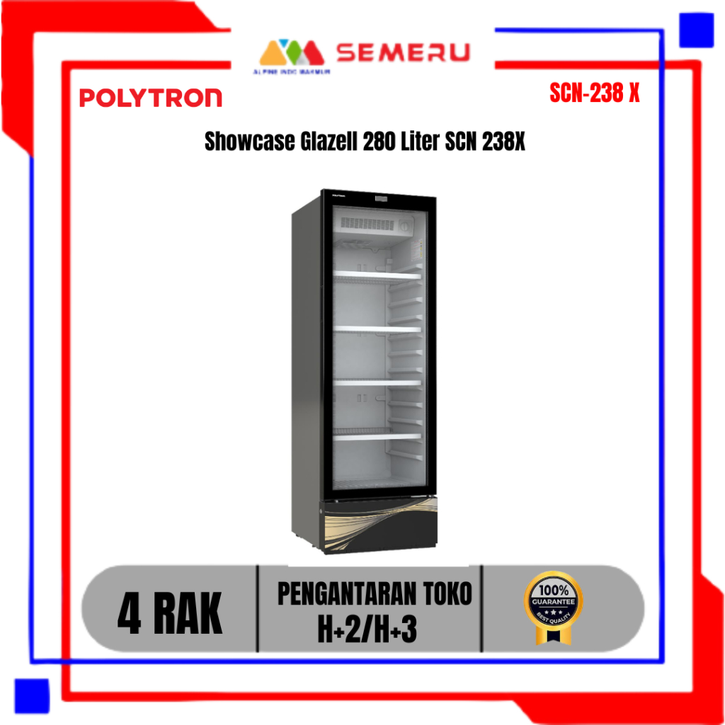 Jual POLYTRON SHOWCASE 230 L SCN-238 X DAN SCN-230 L KHUSUS MAKASSAR ...