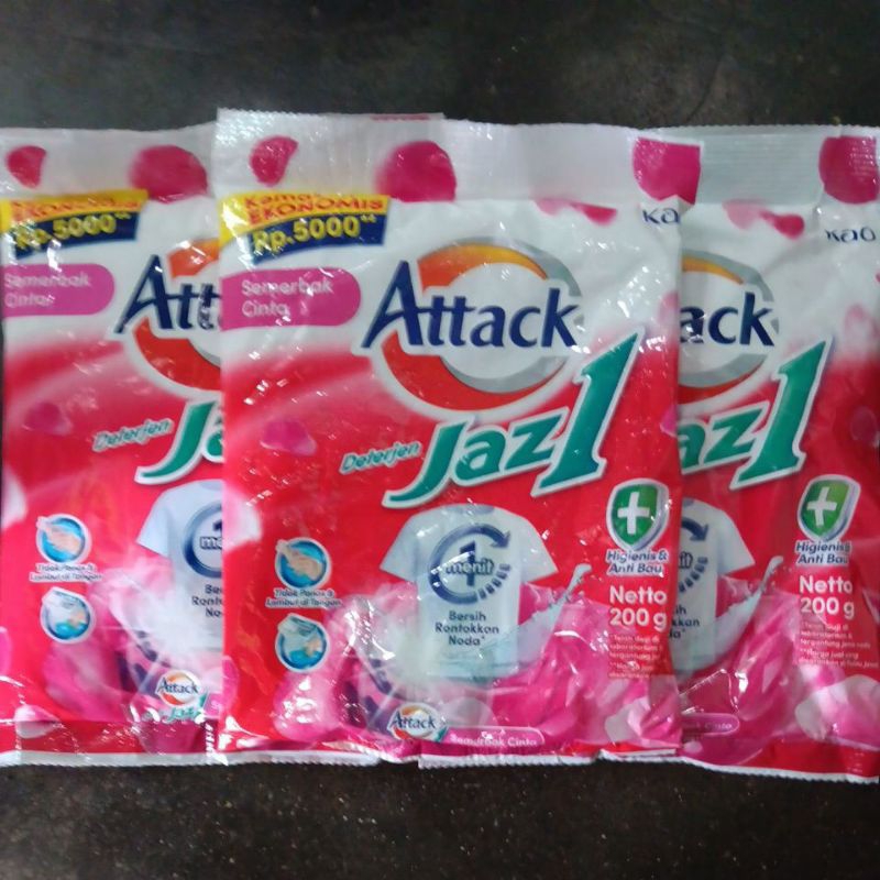 Jual ATTACK JAZ 1 DETERGEN 200gr | Shopee Indonesia