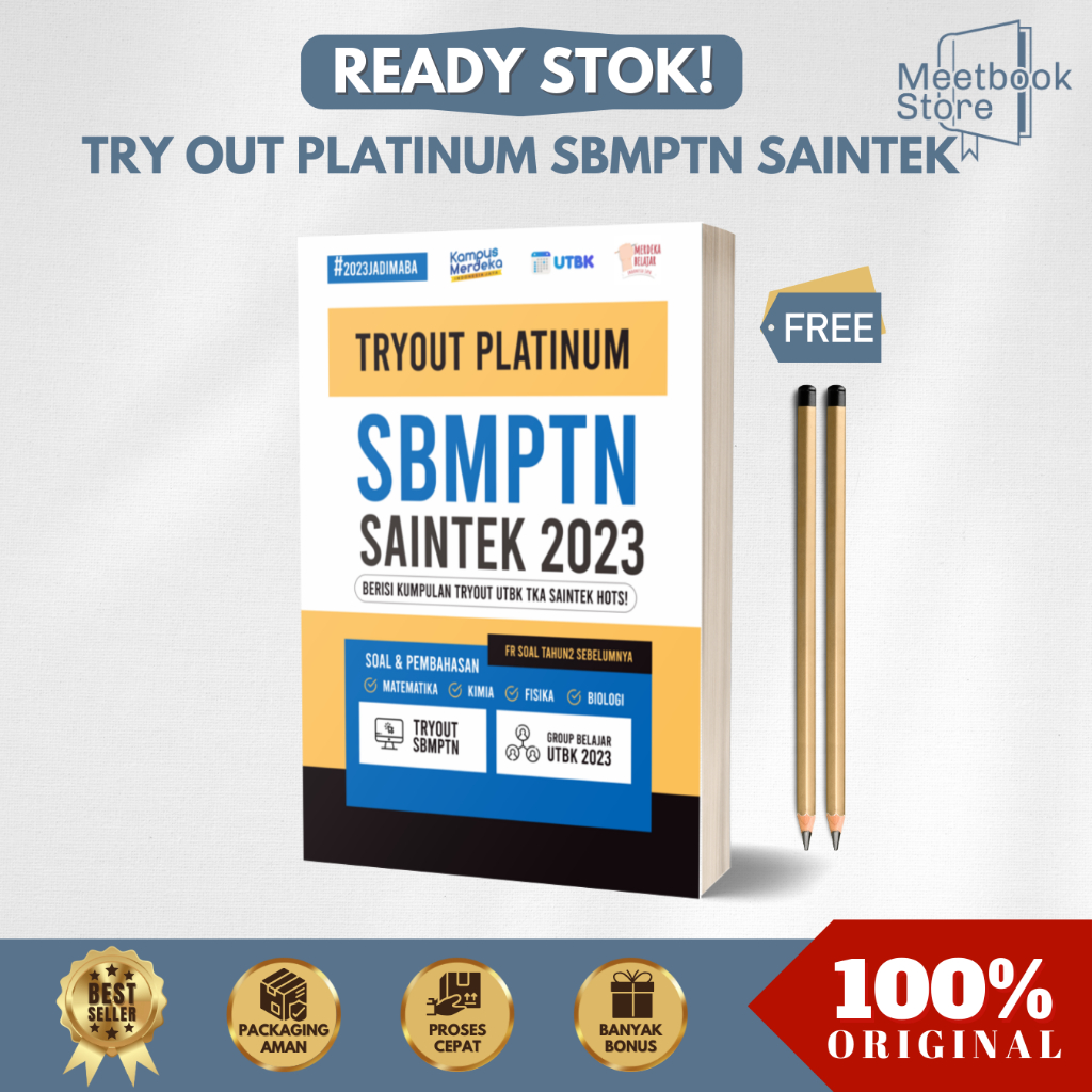 Jual MURAH BANGET !!! BUKU TRY OUT PLATINUM SBMPTN SAINTEK 2023 | Shopee Indonesia
