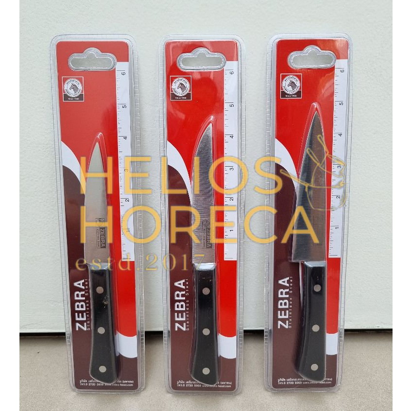 Jual Pisau Paring Knife Chef Zebra Thailand Pisau Kupas Pisau Serbaguna ...