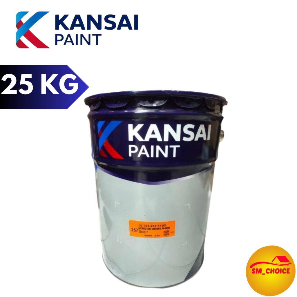 Jual KANSAI CAT DASAR MENI BESI ANTIRUST KANSAI PRIMER GREN HIJAU 257 ...