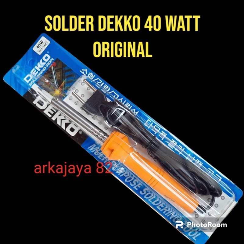 Jual SOLDER DEKKO 40 WATT | Shopee Indonesia