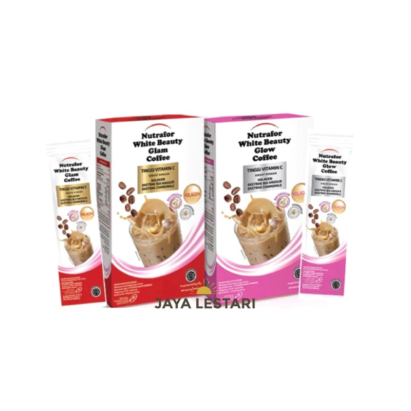 Jual Nutrafor White Beauty Coffee Kolagen (5 Sachet) (120g) (2 Varian ...