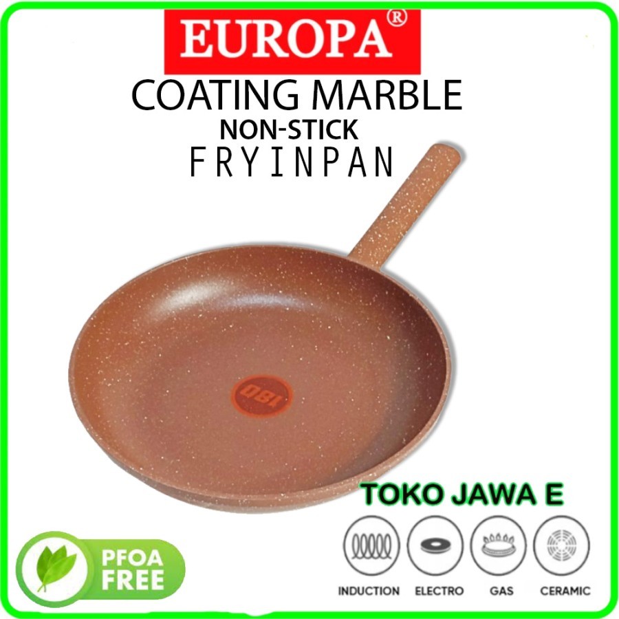 Jual PANCI EUROPA RED DOT SERIES - FRYING PAN RED DOT NON-STICK UKURAN ...