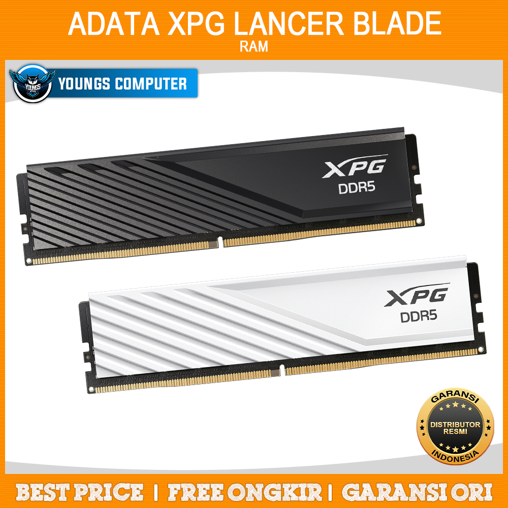 Jual RAM ADATA XPG LANCER BLADE 32GB KIT 5600MHz DDR5 5600 (Grey ...
