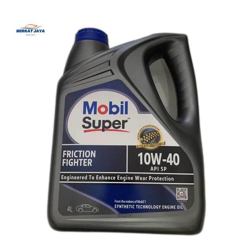 Jual Oli Mesin Mobil Super Friction Fighter 10W-40 API SP 4 Liter ...