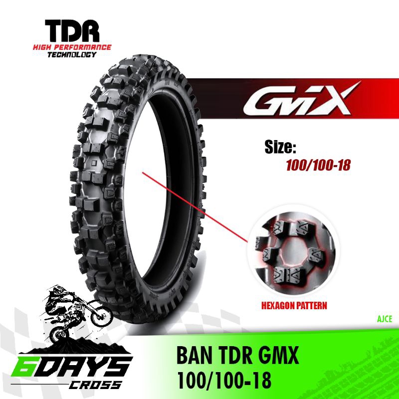 Jual Ban Trill TDR GMX Ban Offroad 100/100-18 Rear T/T | Shopee Indonesia
