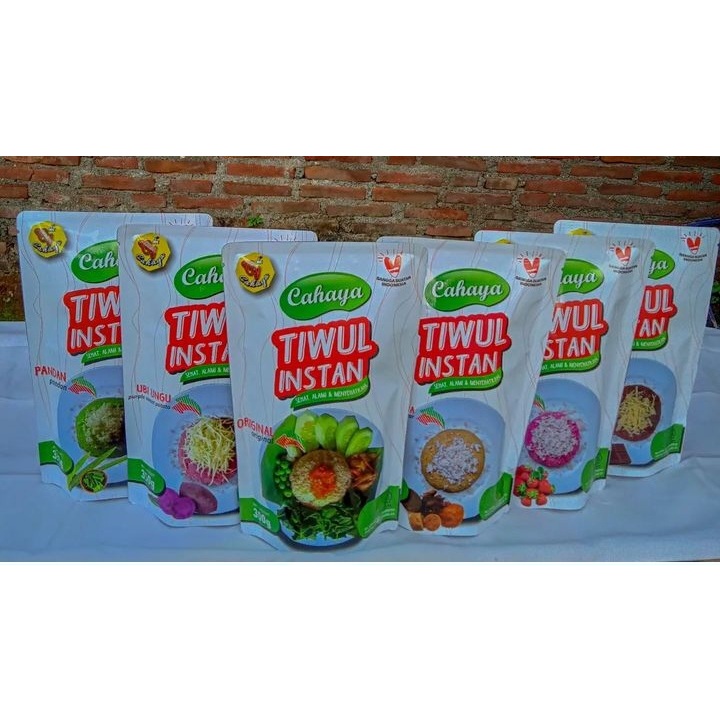 Jual Tiwul Instan "Cahaya" Produk UMKM Kebumen Asli | Shopee Indonesia