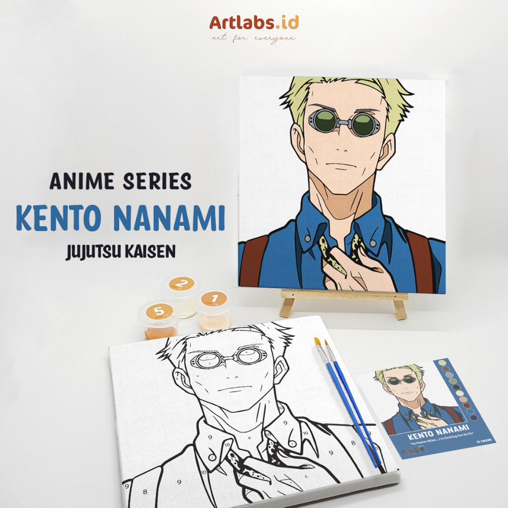 Jual KENTO NANAMI - Paint By Number 10 Color [Anime Series] | Artlabs ...