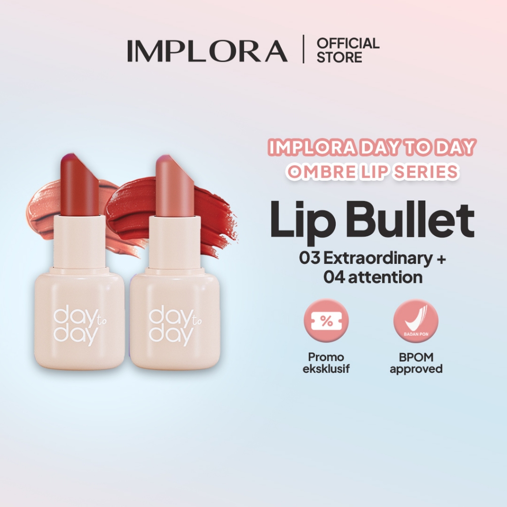 Jual Implora Day to Day Ombre Lip Series | Shopee Indonesia