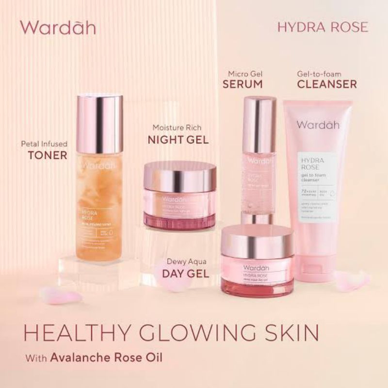 Jual WARDAH Hydra Rose Series | Shopee Indonesia