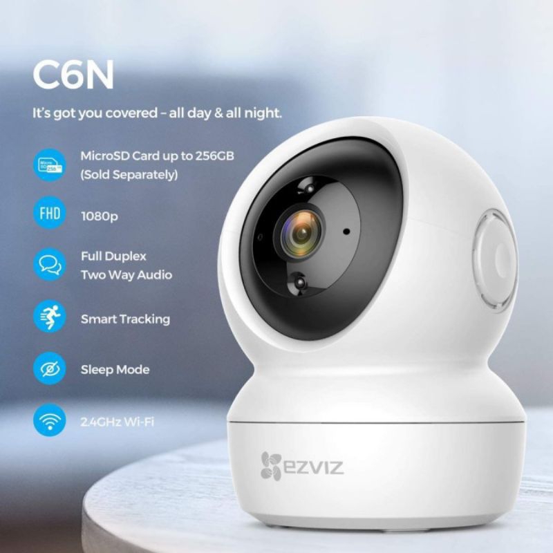 Jual IPCAM EZVIZ C6N 2MP 1080P CCTV Smart IP Camera | Shopee Indonesia