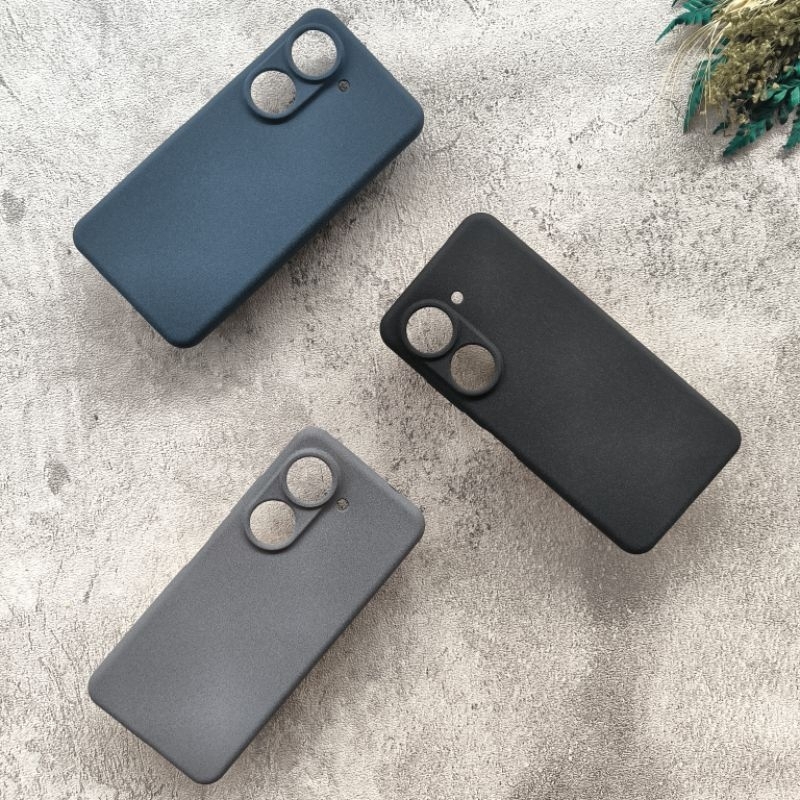 Jual Case Asus Zenfone 9 / 10 5G Softcase Sandstone Silicon Anti Slip ...