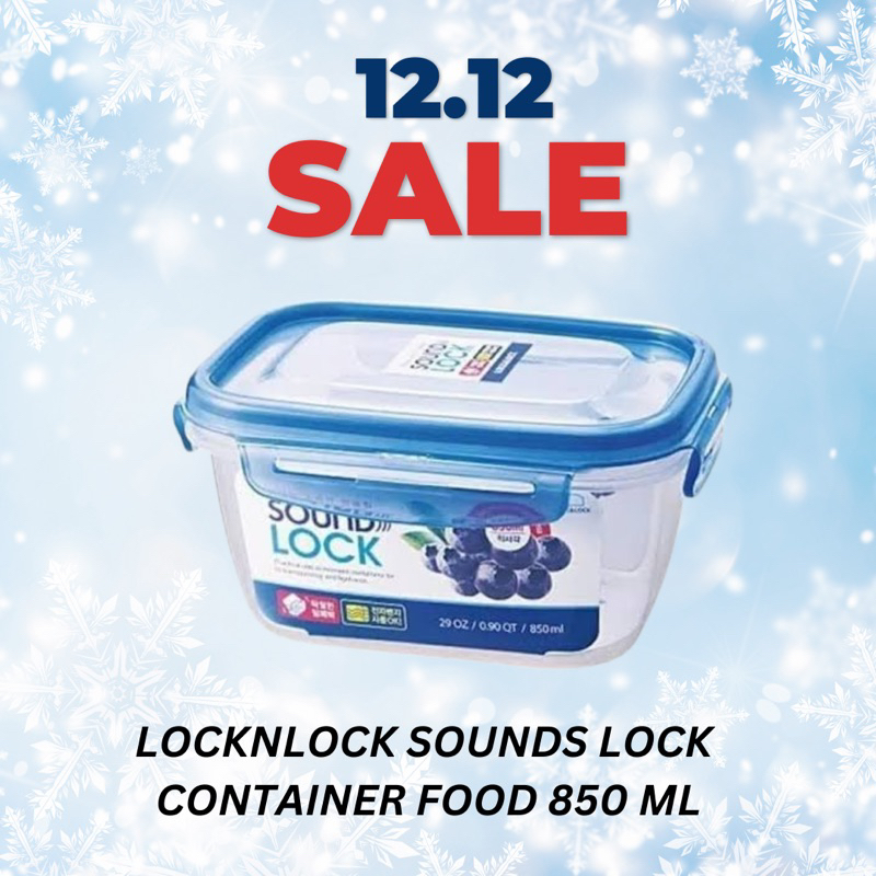 Jual LOCKNLOCK SOUND LOCK 850ML | Shopee Indonesia