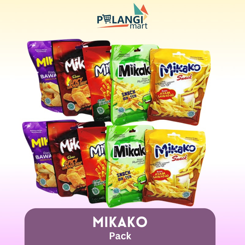 Jual MIKAKO SNACK 10X18 GR | Shopee Indonesia