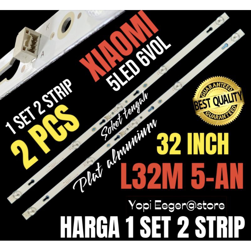Jual BACKLIGHT TV LCD LED XIAOMI 32 INCH L32M 5AN BACKLIGHT TV 32 INCH ...