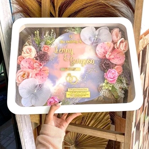 Jual Bingkai Mahar Pernikahan RESIN SERIES | Shopee Indonesia