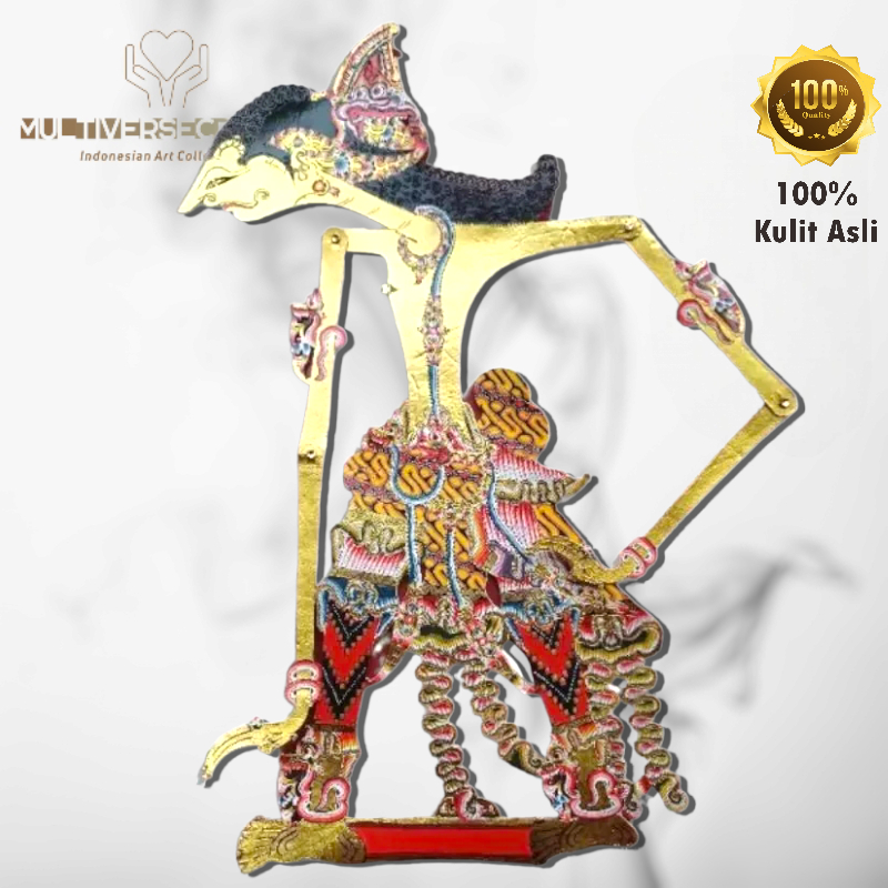 Jual Wayang Alusan Kulit Kerbau Asli Wayang Kulit Abimanyu Grade ...