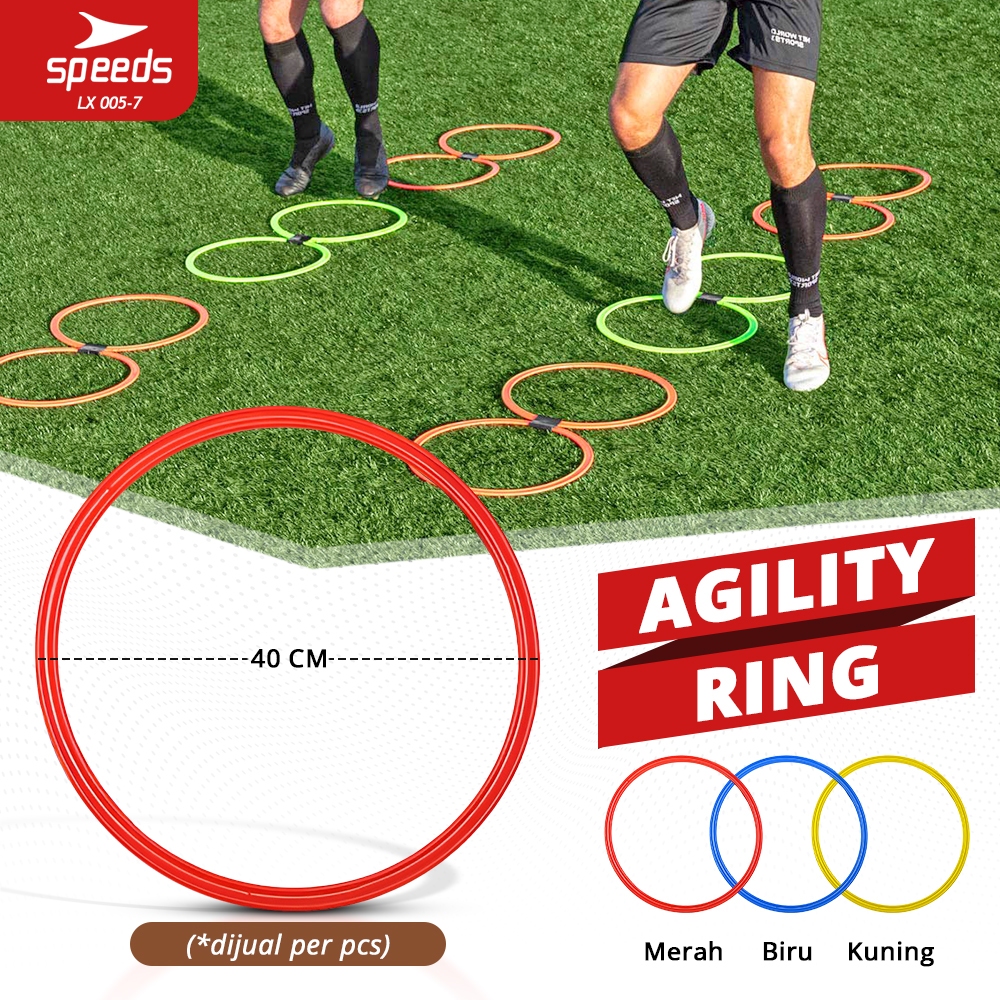 Jual SPEEDS Agility Ring Foot Training 56cm 50cm 40cm Ketangkasan ...