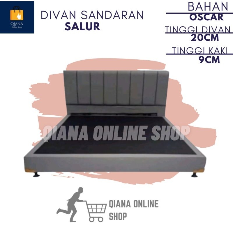 Jual Divan Sandaran Springbed Type Basic | Shopee Indonesia