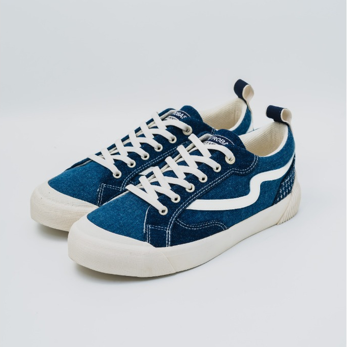 Jual Sepatu Patrobas Glare Denim Dark Blue - Sneakers ORIGINAL buatan ...