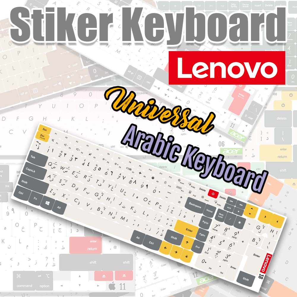 Jual Stiker Keyboard Lenovo | Universal Garskin Keyboard Lenovo ...