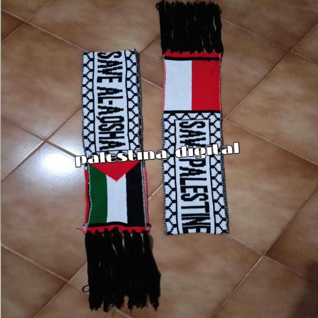 Jual Syal Rajut Palestina / Syal Rajut komputer / Syal Palestine ...