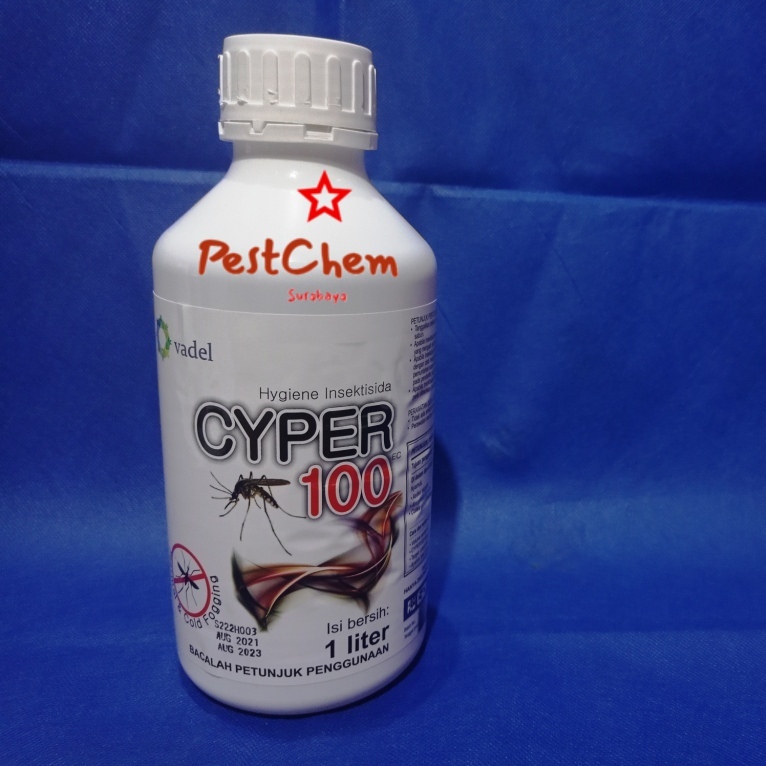 Jual Cyper 100 EC 100EC 1 Liter Obat Fogging Nyamuk Cypermethrin ...