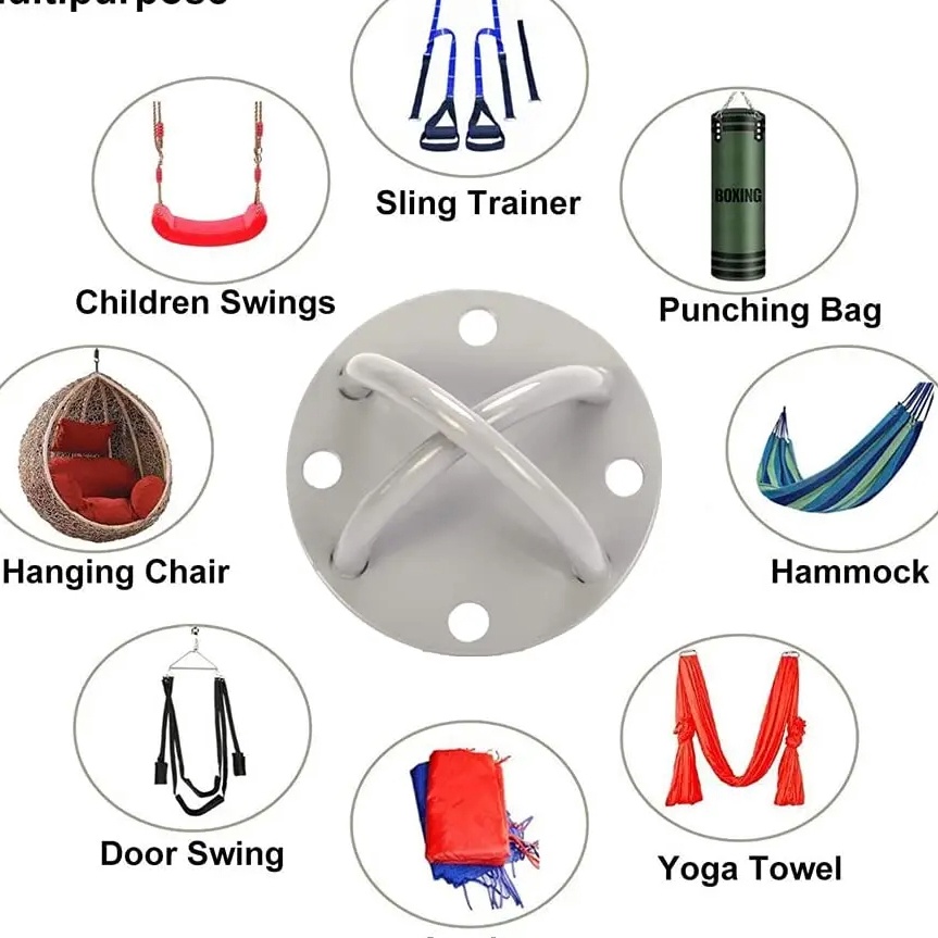 Jual Model Terkini TRX Suspension Ceiling Anchor Wall Mount Bracket for ...