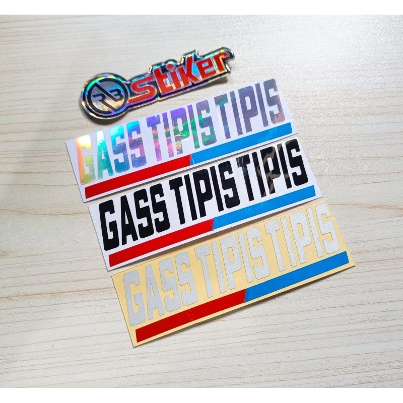 Jual Stiker cutting GASS TIPIS TIPIS sticker motor | Shopee Indonesia