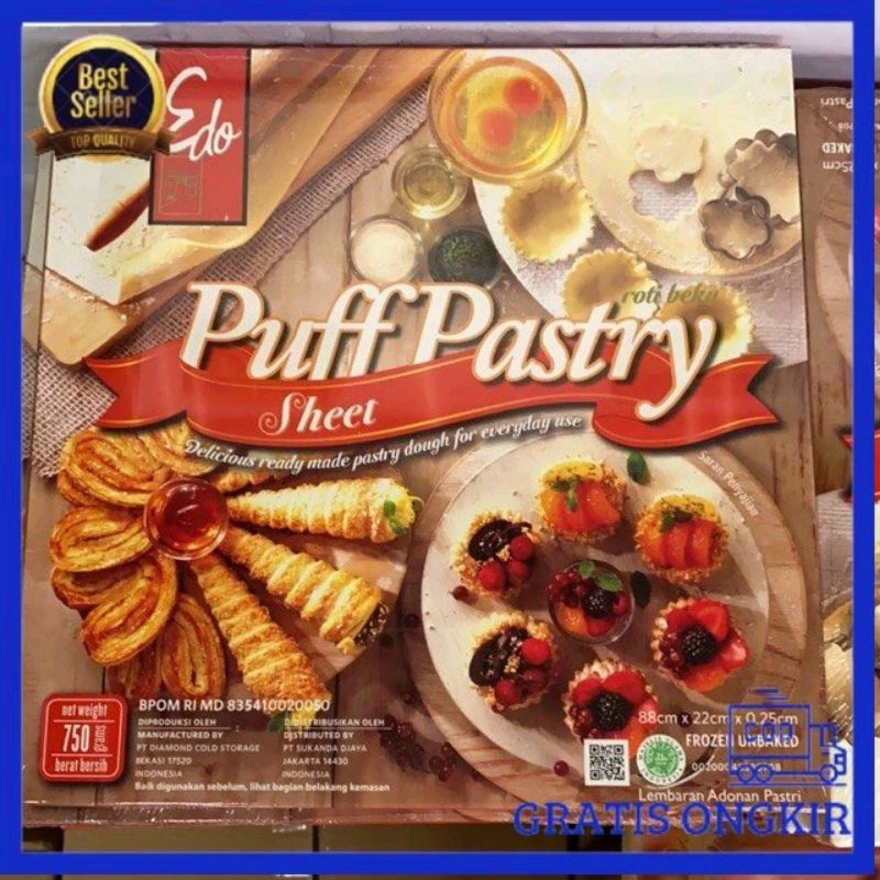 Jual Puff Pastry 750g dan 375g | Shopee Indonesia