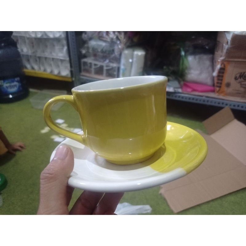 Jual cangkir plus lepek keramik | Shopee Indonesia
