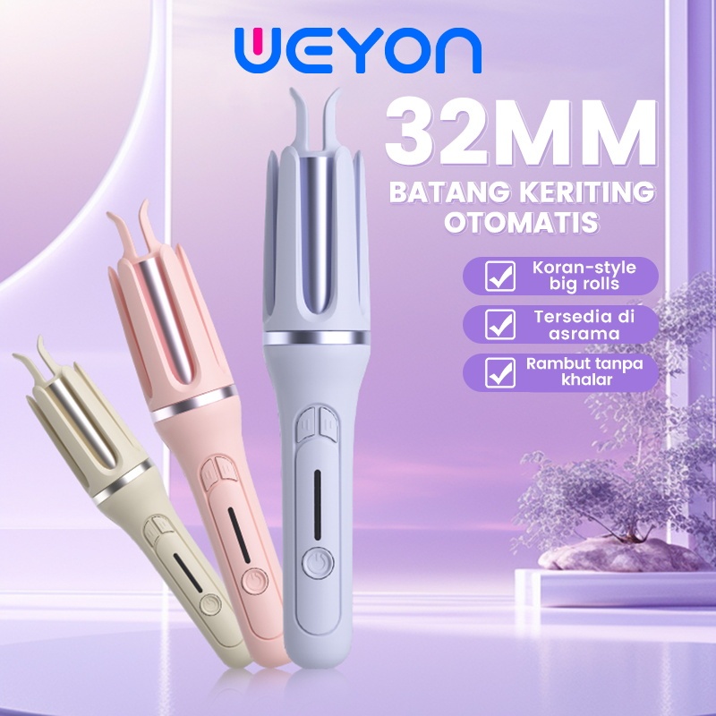Jual Weyon Catokan Keriting Otomatis Catokan Keriting Rambut Otomatis Ceramics Curly Libra Hair ...