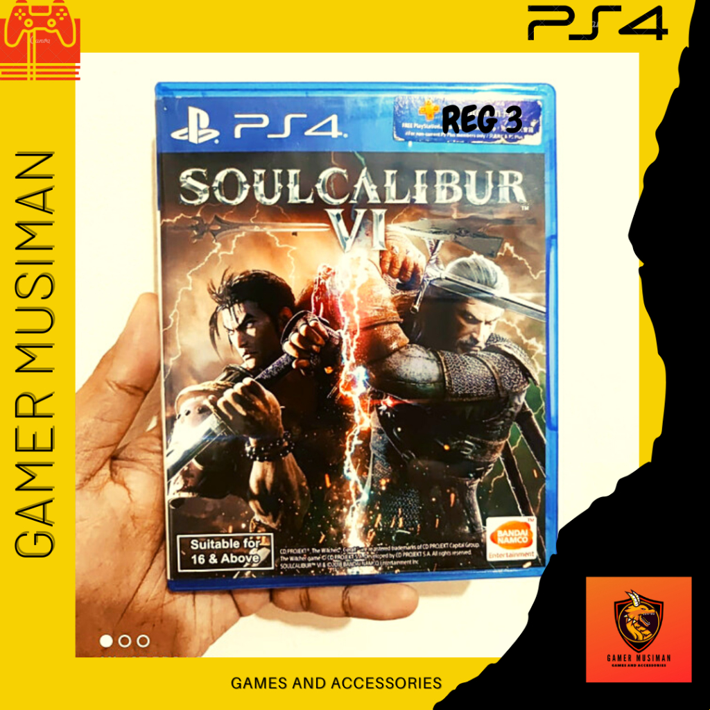 Jual BD PS4 SOUL CALIBUR VI - SECOND MURAH | Shopee Indonesia