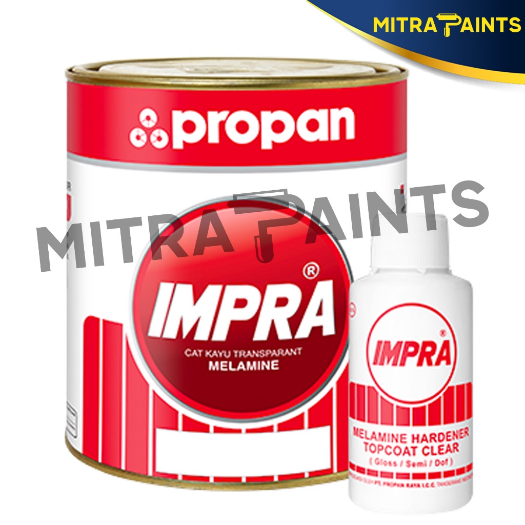 Jual IMPRA MELAMINE SYSTEM 1 KG / FINISHING CLEAR DOFF CLEAR GLOSS ...