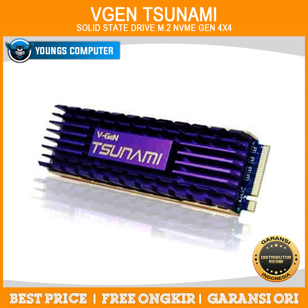 Jual SSD V-GEN TSUNAMI 1TB / 2TB - PCIE 4.0 SSD NVMe M.2 Gen4x4 Vgen ...
