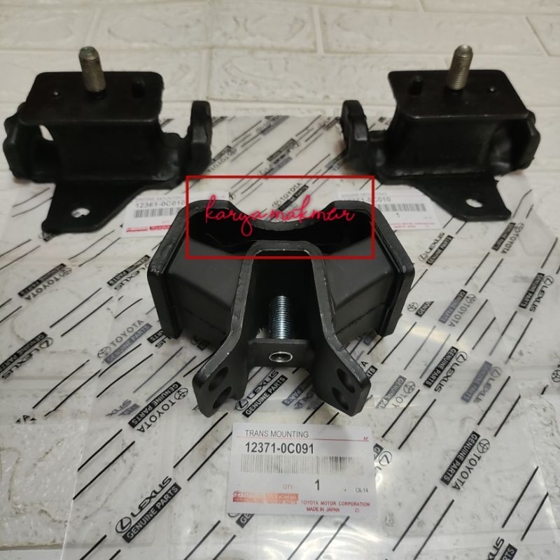 Jual ENGINE MOUNTING MESIN KANAN KIRI TRANSMISI TOYOTA INNOVA INOVA FORTUNER HILUX BENSIN MATIC ...