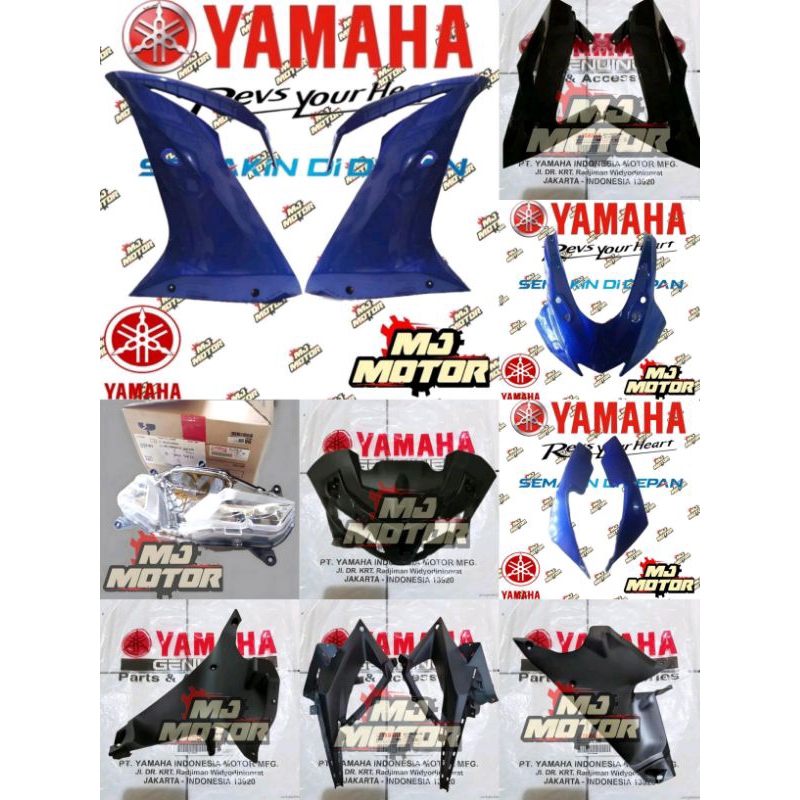 Jual FUL BODY DEPAN R15 VVA SATU SET ORIGINAL YAMAHA | Shopee Indonesia