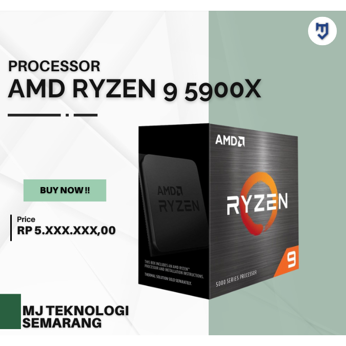 Jual Processor AMD Ryzen 9 5900X | Shopee Indonesia