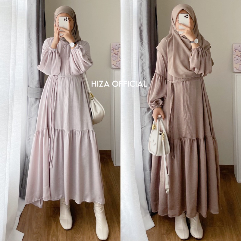 Jual HIZA - MIMA DRESS | Dress Wanita terlaris | Dress Elegant | Shopee ...