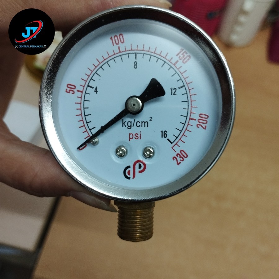 Jual PRESSURE GAUGEP CP MANOMETER BOILER SETRIKA UAP ALAT UKUR TEKANAN ...
